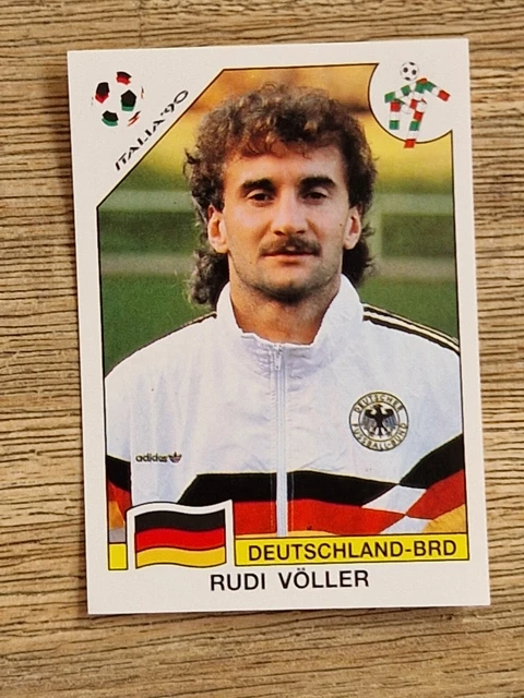 PANINI FUSSBALL WCS WM 1990 Sammelbild Deutschland Rudi Völler EUR 1,50 ...
