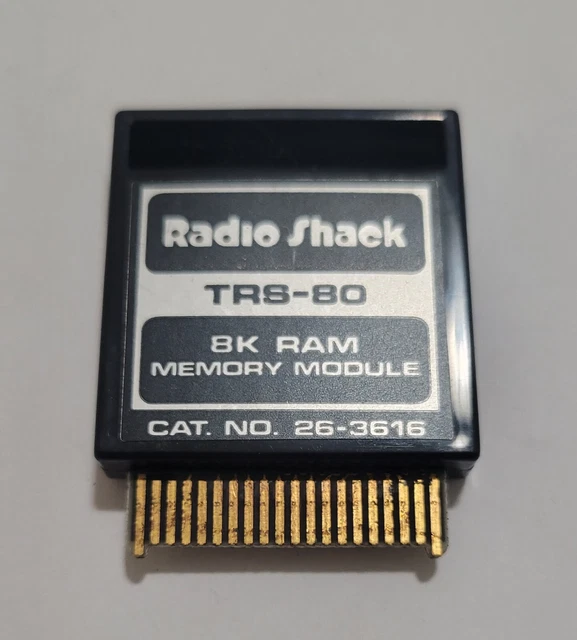 VINTAGE RADIO SHACK TRS-80 8K Ram Memory Module $30.00 - PicClick