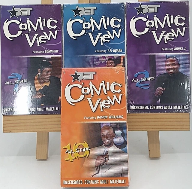 BET COMIC VIEW VHS Tapes Comedy Vol 2, 7, 9, and 10 $29.89 - PicClick