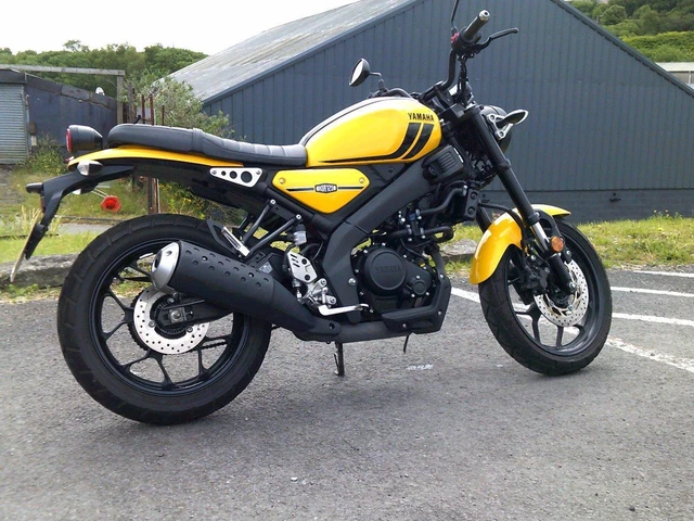 2023 YAMAHA XSR125 in YELLOW LEARNER LEGAL £4,150.00 - PicClick UK