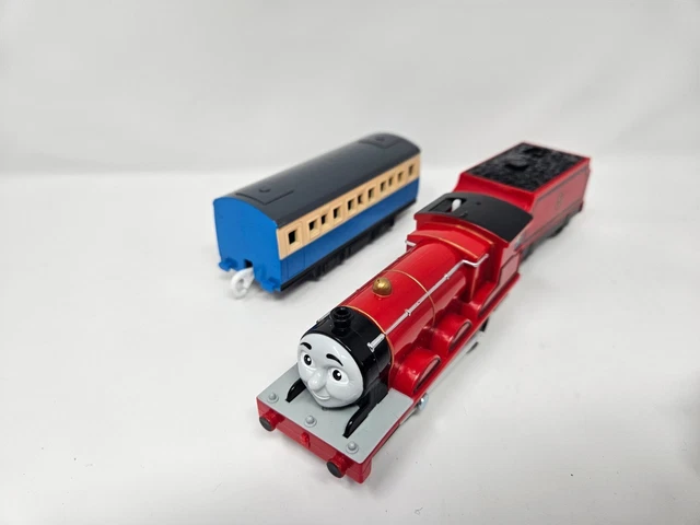 THOMAS & FRIENDS Trackmaster Talking Gordon & Coach TOMY Plarail Speaks ...