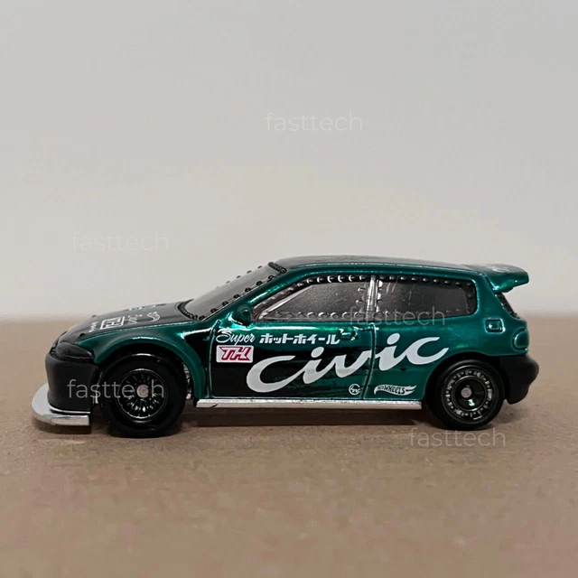 HOT WHEELS 2026 Super Treasure Hunt Honda Civic Custom STH Loose Unit ...