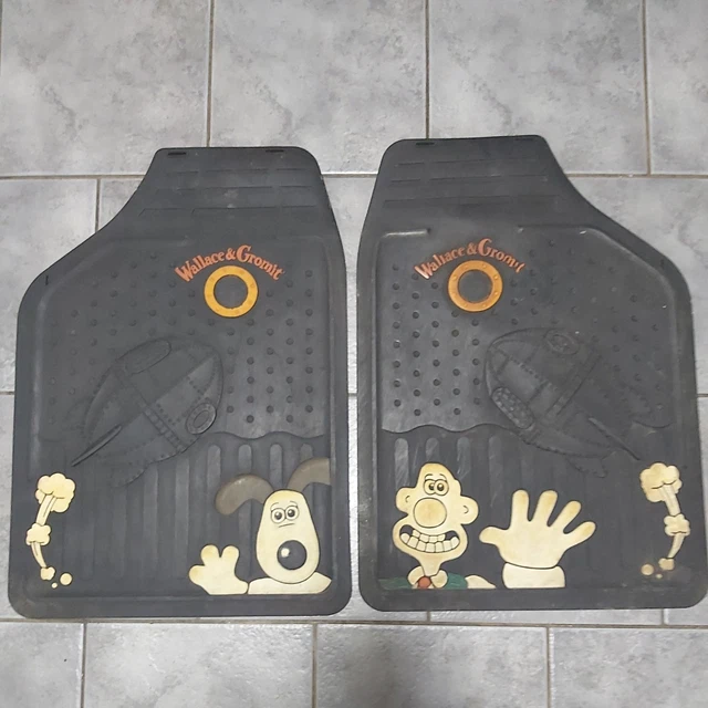 WALLACE AND GROMIT Vintage Retro 90s front car mats. £21.52 - PicClick UK