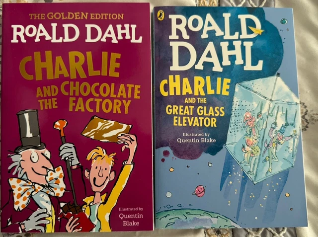 CHARLIE AND THE Chocolate Factory Charlie & the Great Glass Elevator ...