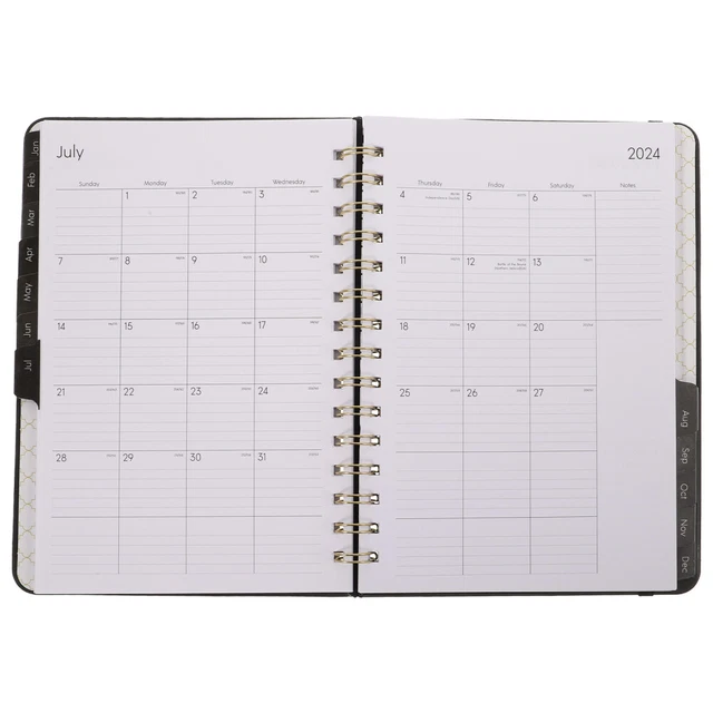 SPIRAL BOUND 2023-2024 Dated Agenda Planner Weekly Appointment Book £14 ...