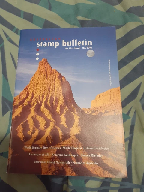 AUSTRALIAN STAMP BULLETIN No 234 march may 1996 $4.00 - PicClick AU