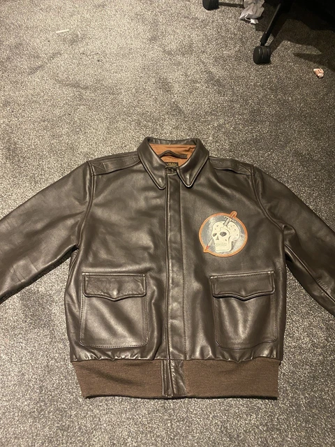 REPRODUCTION A2 FLIGHT Jacket Chest Size 40 £73.50 - PicClick UK