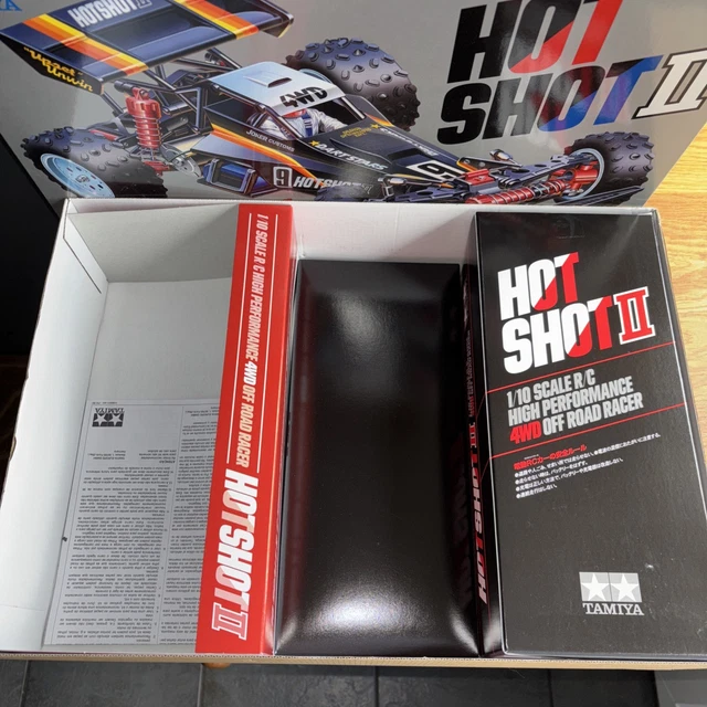 TAMIYA SUPER HOT Shot 2 1/10th Scale RC Car EMPTY BOX RARE £15.00 ...