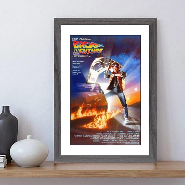 BACK TO THE Future Movie Poster Repro A4 Size Mounted £6.50 - PicClick UK