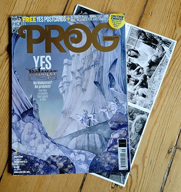 PROG MAGAZINE: ISSUE 156/January 2025 - Yes/Relayer, Marillion, Peter Sinfield £4.87 - PicClick UK