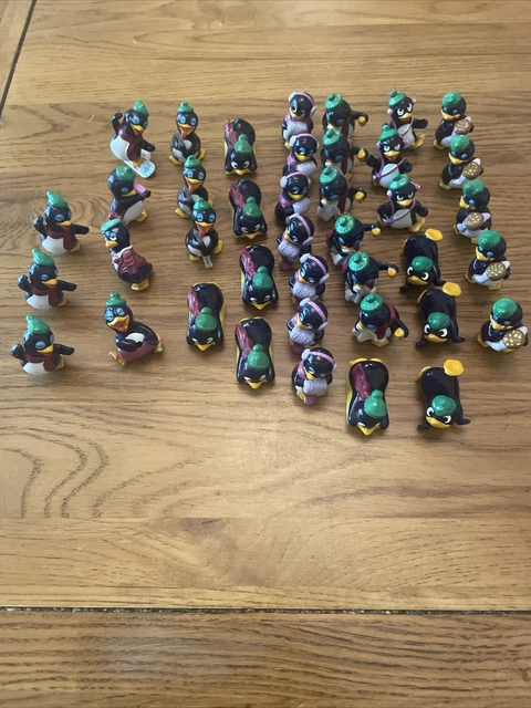 VINTAGE KINDER SURPRISE Eggs Ferrero Penguin Bundle Of 41 Figures £5.99 - PicClick UK