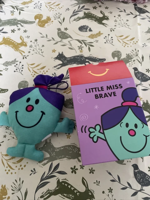MCDONALDS HAPPY MEAL toys Little Miss Brave Toy Bnib 2024 Mr Men £0.99 ...