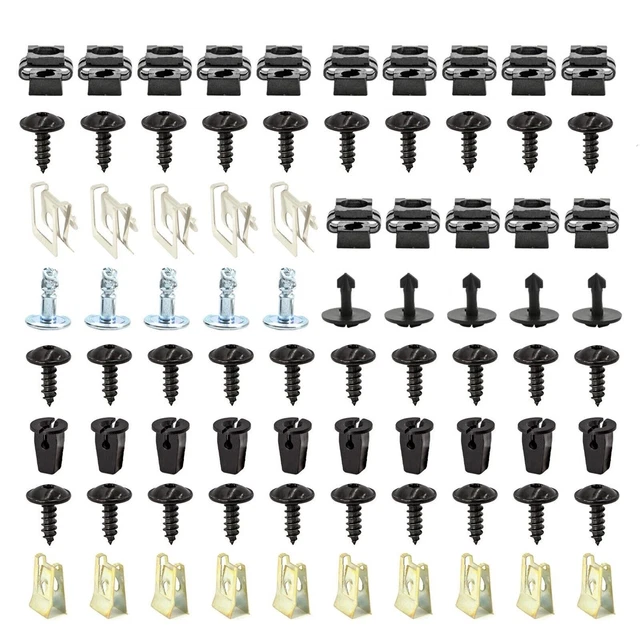 80PCS UNDERTRAY ENGINE Under Cover For AUDI A4 A6 A8 Fixing Clips Screws UK £10.42 - PicClick UK