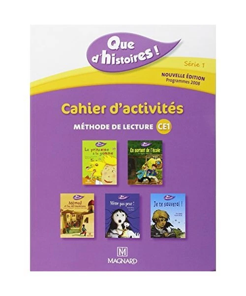 CE1 SERIE 1 Cahier d'activites: Méthode de lecture CE1, programmes 2008 ...