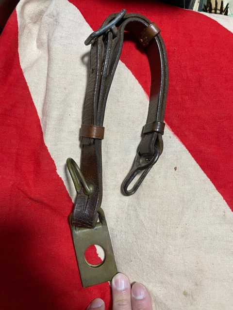 WORLDWAR2 ORIGINAL IMPERIAL japanese army early type sword hanger for ... WORLDWAR2 ORIGINAL IMPERIAL japanese army early type sword hanger for ...