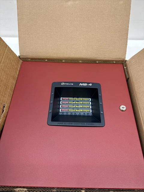 FIRE-LITE MS-4 CONVENTIONAL Fire Alarm Panel FACP Zone $599.00 - PicClick