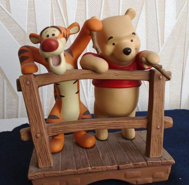 WINNIE THE POOH and Tigger , throwing Pooh sticks into the river EUR 17 ...