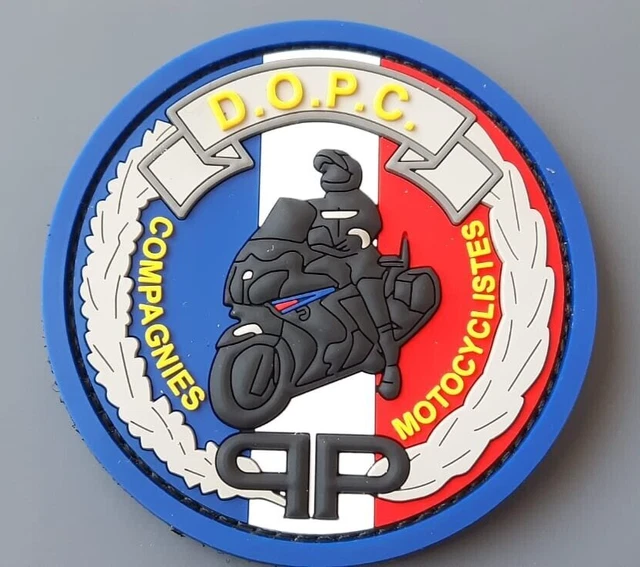 ECUSSON POLICE NATIONALE compagnies Motocyclistes DOPC EUR 25,00 ...