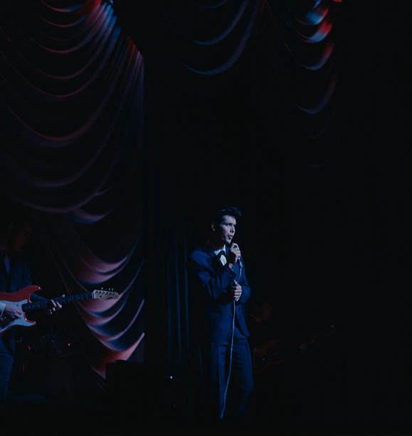 SINGER CLIFF RICHARD Performs Live On Stage England 1963 Old Photo EUR ...