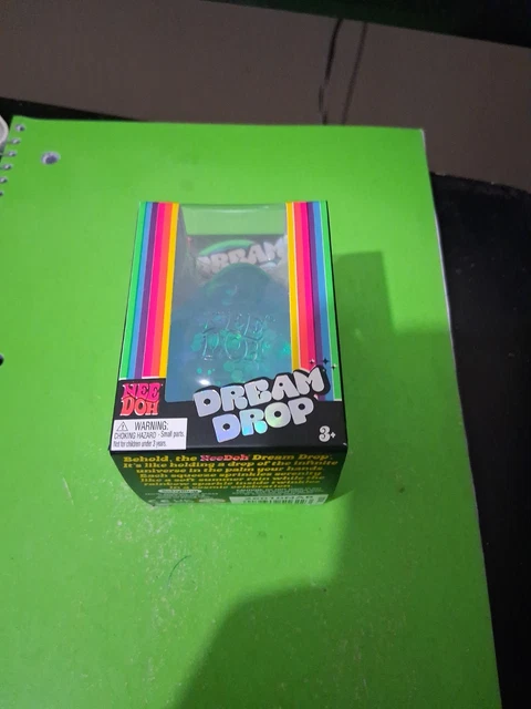BLUE SCHYLLING NEEDOH Nee Doh Dream Drop Fidget Squeeze Toy AUTHENTIC £ ...