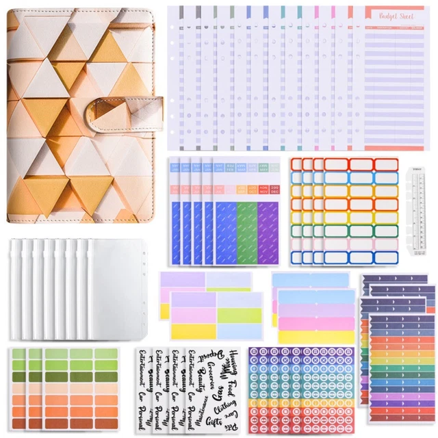 MONEY SAVING CHALLENGE Budget Binder 100 Envelope Challenge Notebook ...