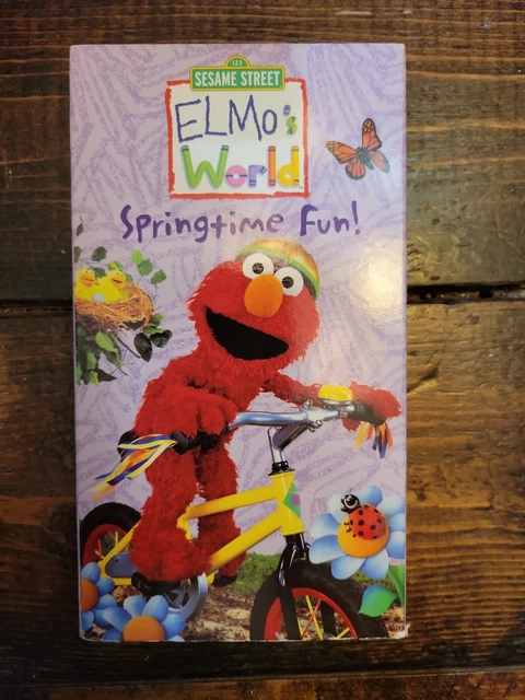SESAME STREET ELMO'S World Springtime Fun! VHS tape 2002 EUR 11,26 ...