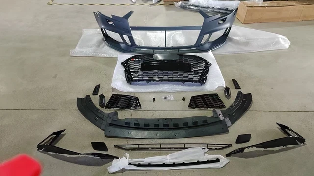 FRONT BUMPER BODY KIT PRIMED RS3 STYLE FOR AUDI A3 S3 8V HATCHBACK ...