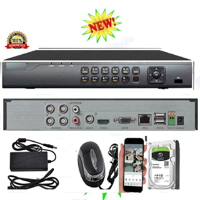 HIGH DEFINITION IMAG HD-TVI Triple Hybrid DVR support HD 960H Security ...