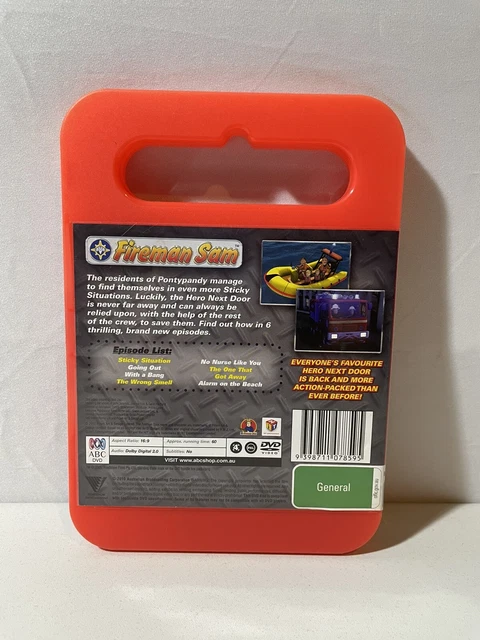FIREMAN SAM-STICKY SITUATION-DVD-2009-PAL-REGION 4-VGC+Free Postage $11.99 - PicClick AU