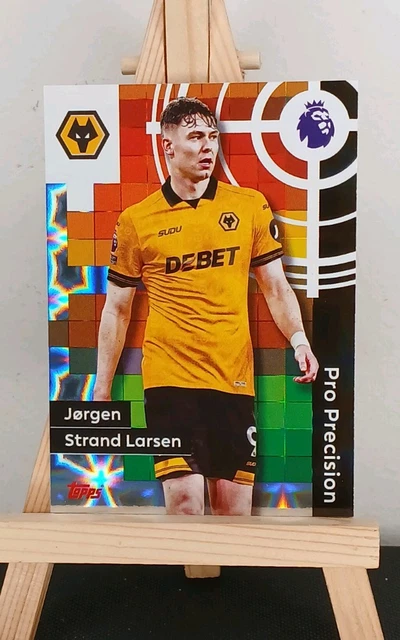 2025/2026 JORGEN STRAND Larsen Topps Premier League Pro Precision ...