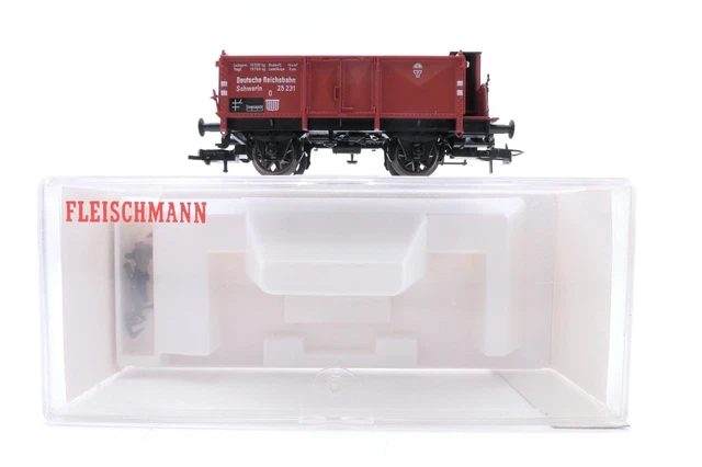 FLEISCHMANN 5212 HOCHBORDWAGEN Güterwagen der DR, Analog, Spur H0, in OVP. EUR 16,99 - PicClick DE