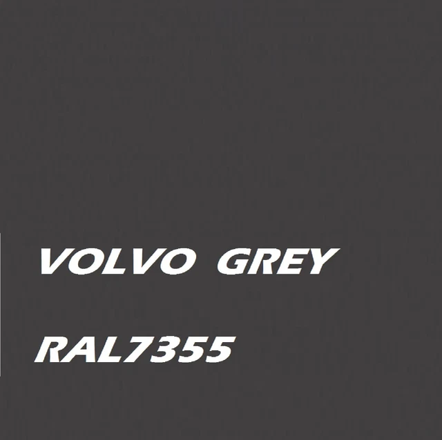 VOLVO GREY RAL7355 Agricultural Machinery Enamel Gloss Paint Brush or ...