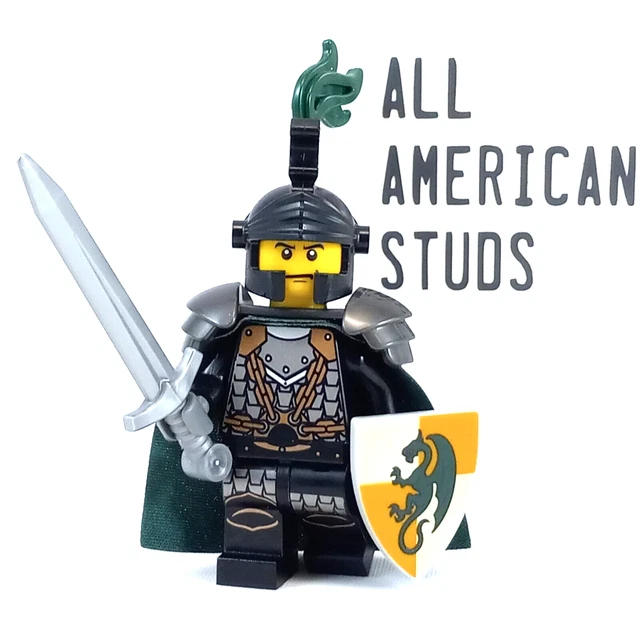 LEGO CASTLE DRAGON Knight Minifigure Armor Kingdoms 7187 Scale Mail ...