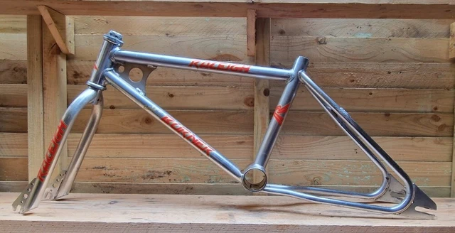 RALEIGH MK1 SUPER Burner Frame And Lung Forks. 1980's Old School BMX. £ ...