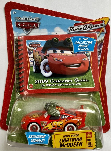 VOITURES DISNEY PIXAR VISION NOCTURNE LIGHTNING McQUEEN c/w LIVRE DE ...