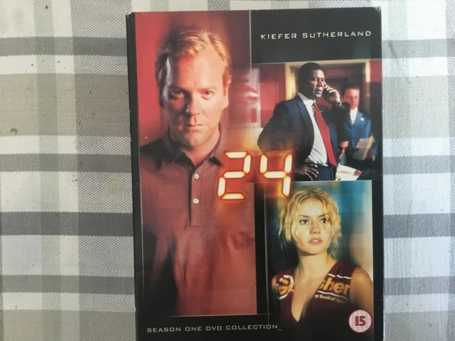 24 HOURS, SERIES 1, Complete DVD SET, 2002, 6-DISC SET, BOX SET £5.00 ...