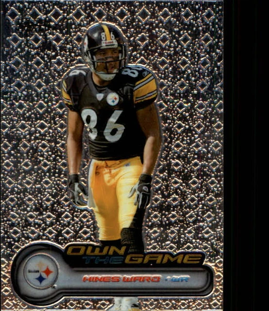 CARTE DE FOOTBALL 2006 Topps Chrome Own The Game Steelers #OTG30 Hines ...