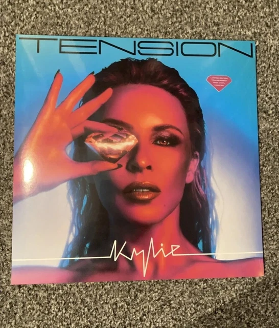 KYLIE MINOGUE &TENSION& Limited Edition Exclusive Transparent Pink ...