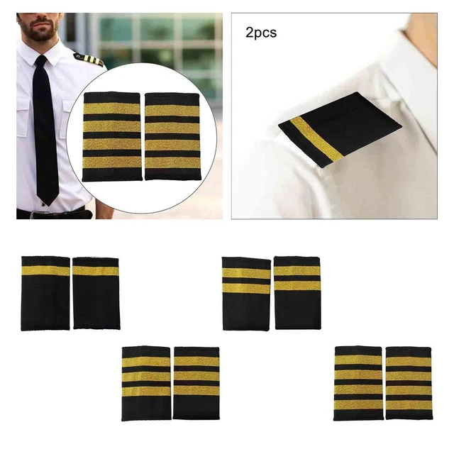 AIRBORNE UNIFORM BARS Schulterklappen Schulterbretter Schiebeabzeichen ...
