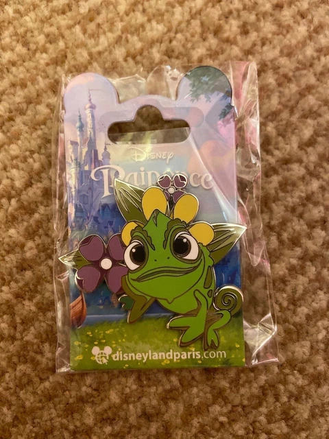 Tangled Pascal With Flower Rapunzel Disneyland Paris Dlp Trading Pin £