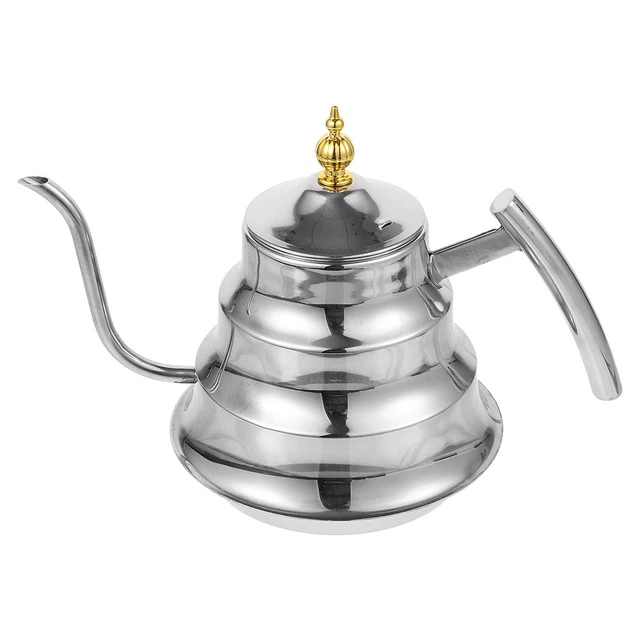 STAINLESS STEEL TEA Kettle Hotel Restaurant Cold Kettle O8X43254 $32.72 ...
