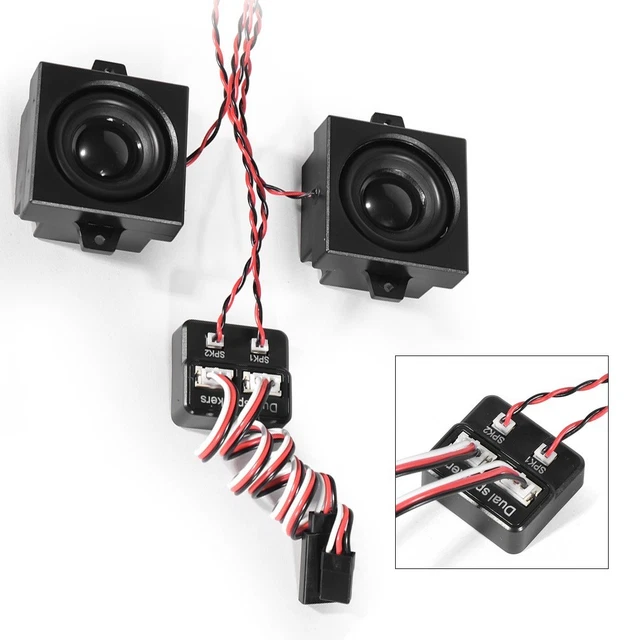 FOR RC TRUCKS RC Sound Module Diesel Engine Throttle-responsive Sounds ...