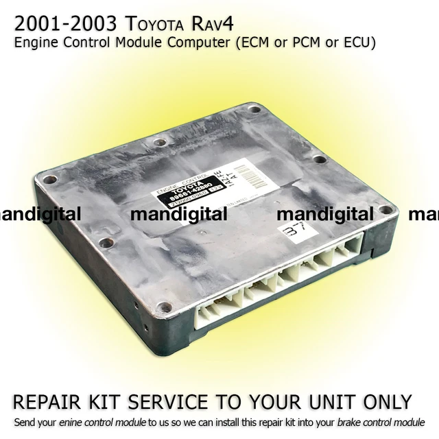 2001 2002 2003 TOYOTA RAV4 Engine Computer Module PCM ECM ECU Repair ...