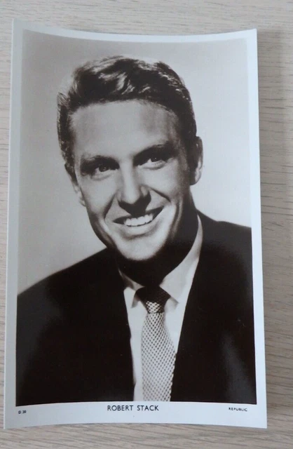 ENGLISCHE FOTO AUTOGRAMMKARTE Schauspieler Robert Stack 1950/1960er (115007) EUR 6,99 - PicClick DE