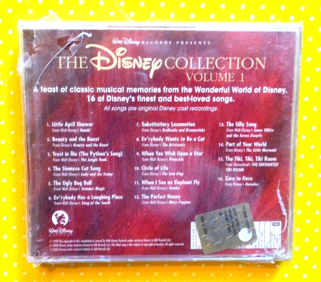 THE DISNEY COLLECTION - VOL. 2006 1 & 2 - 2 CDS NEW & SEALED ...