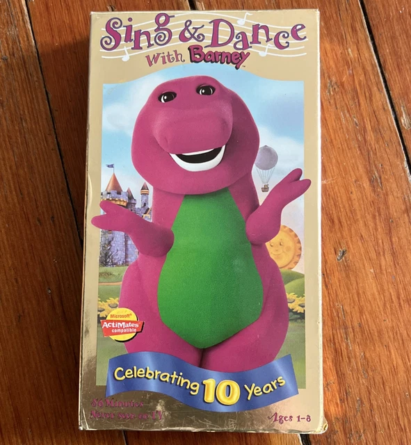 BARNEY - SING and Dance With Barney (VHS, 1999) £6.16 - PicClick UK