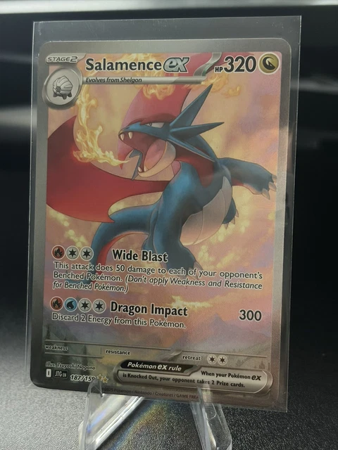 POKÉMON TCG SALAMENCE EX Card Sir Journey Together 187/159 NM £52.70 ...