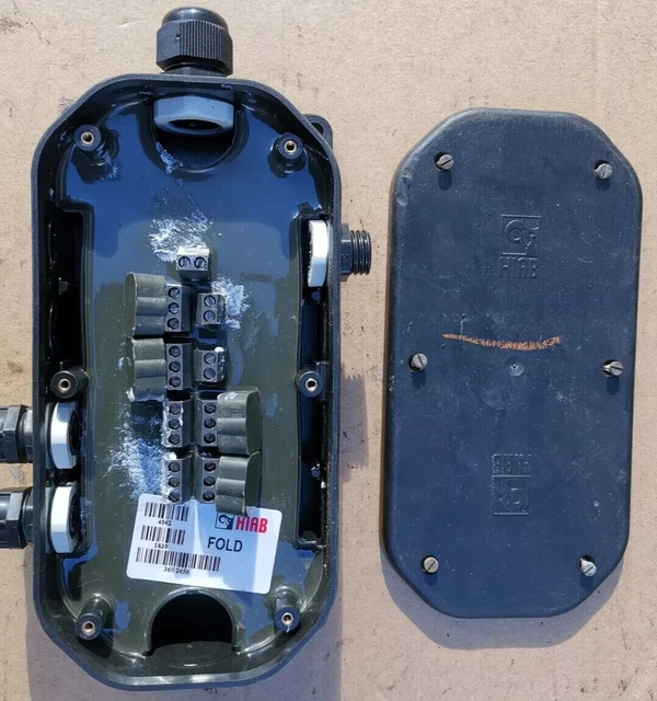 GENUINE HIAB CRANE FOLD Junction / Connection Box Part no 360-2656 for ...