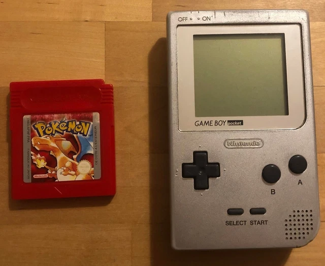 GAME BOY POCKET grise (son HS) + Pokémon version rouge EUR 44,00 ...