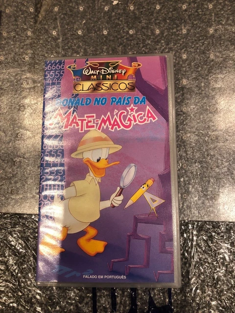 DISNEY VHS tapes Donald No pais Da Mate-Magica Mini Classic more items ...